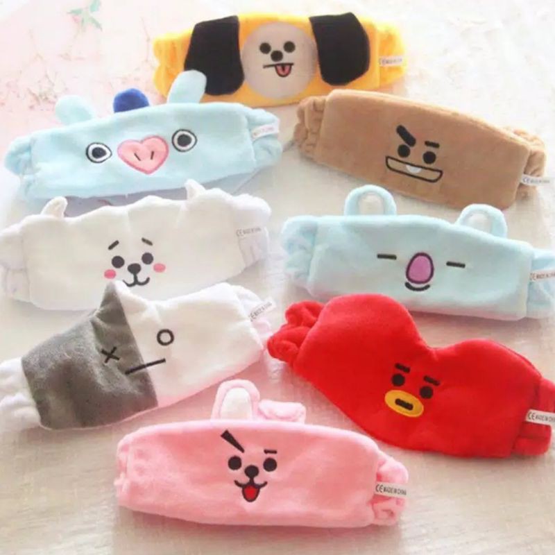 Bts BT21 Headbands / Headbands (cookykoya, tata, RJ,shooky, van, mang ...