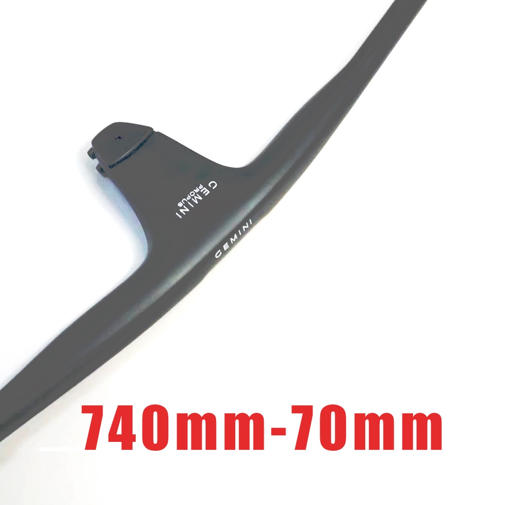 Gemini Carbon Fiber Integrated Mtb Bicycle Handlebar Riser -12 Degree ...