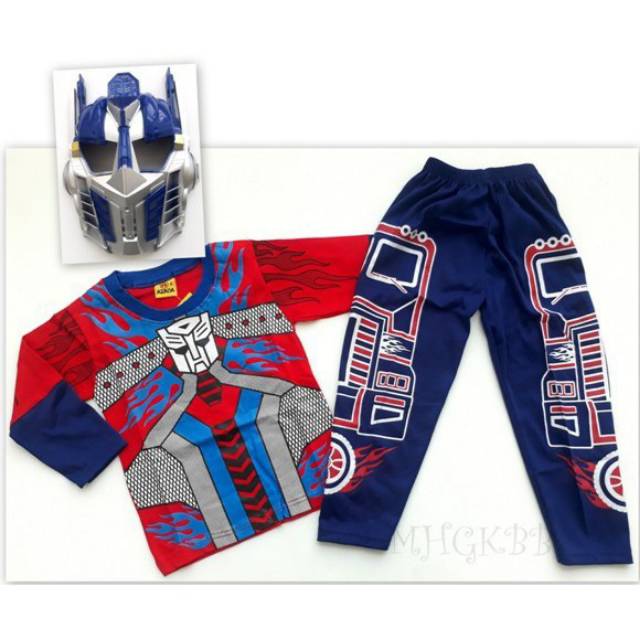 Transformers Optimus Prime Children's Costume | Shopee Philippines