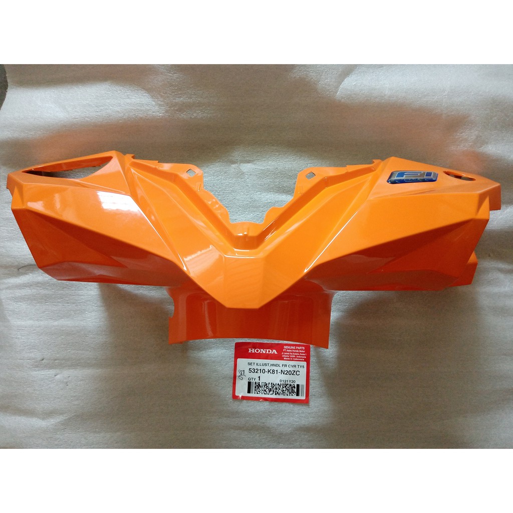 BEAT FI V2 FRONT HANDLE COVER (HPI) (GENUINE: 53210-K81-N20Z) | Shopee ...