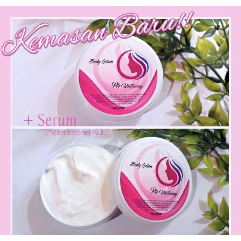 Body Lotion Ph Whitening 250gr / Safe Whitening Lotion / Hb Dosting ...