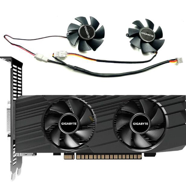 Graphics Card Cooling Fan FS1250-S2053A for Gigabyte GTX1650 4GB ...