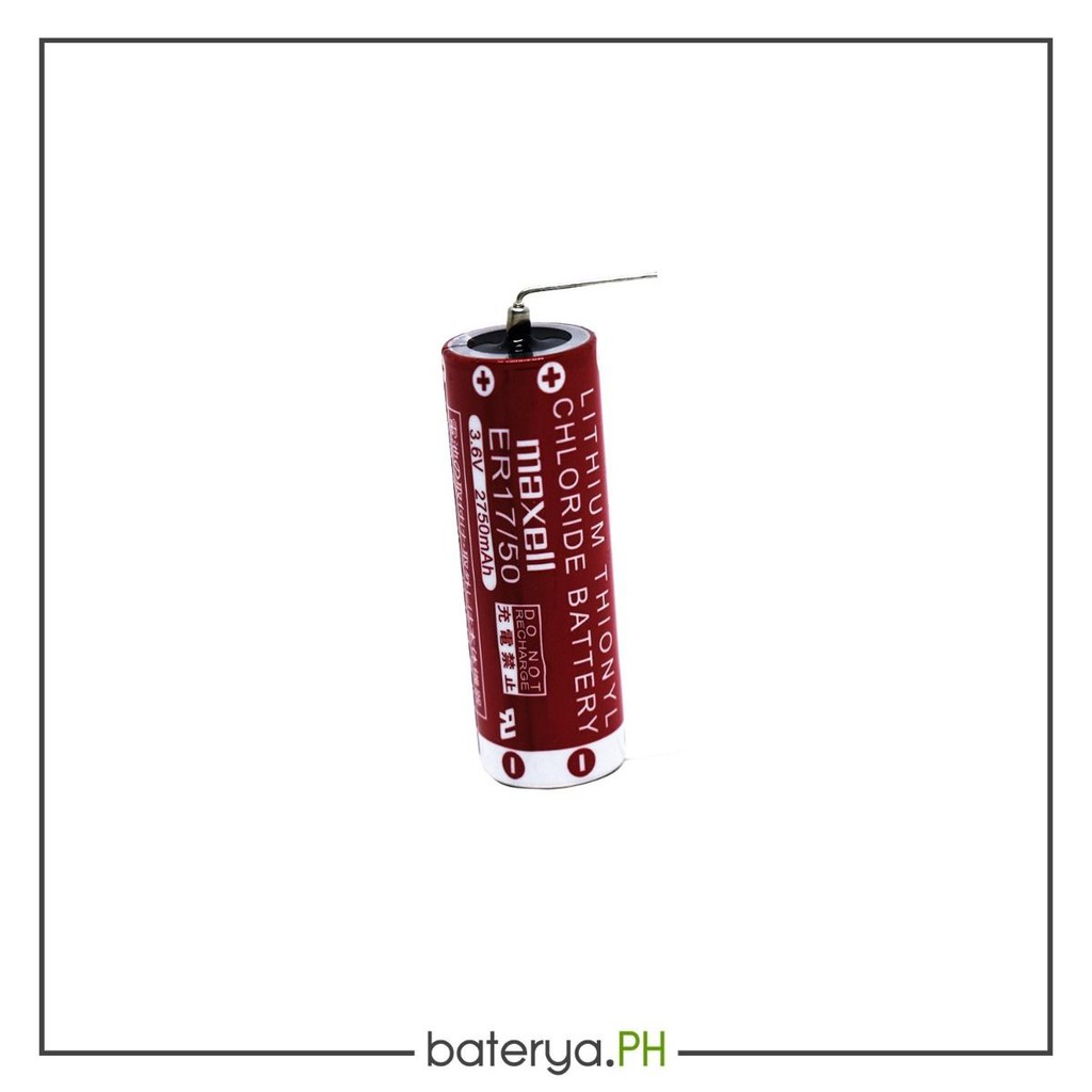Plc Battery ER17500 ER17/50 3.6v 1750mah | Shopee Philippines