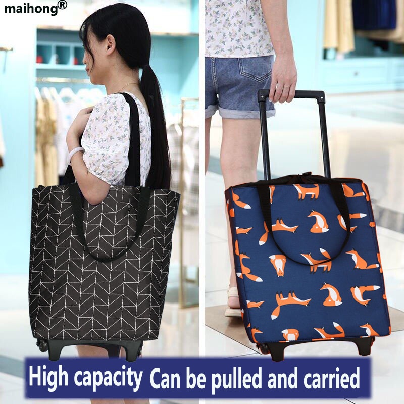 carrier with wheels bag with wheel bag market foldable trolley shopping ...