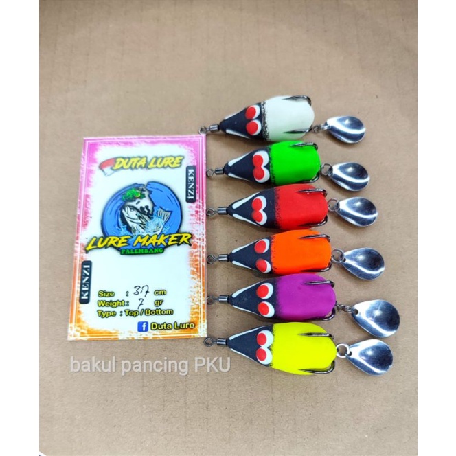 SOFT FROG CURUT SINKING DUTA LURE. Bamboo casting cork. Lure casting ...