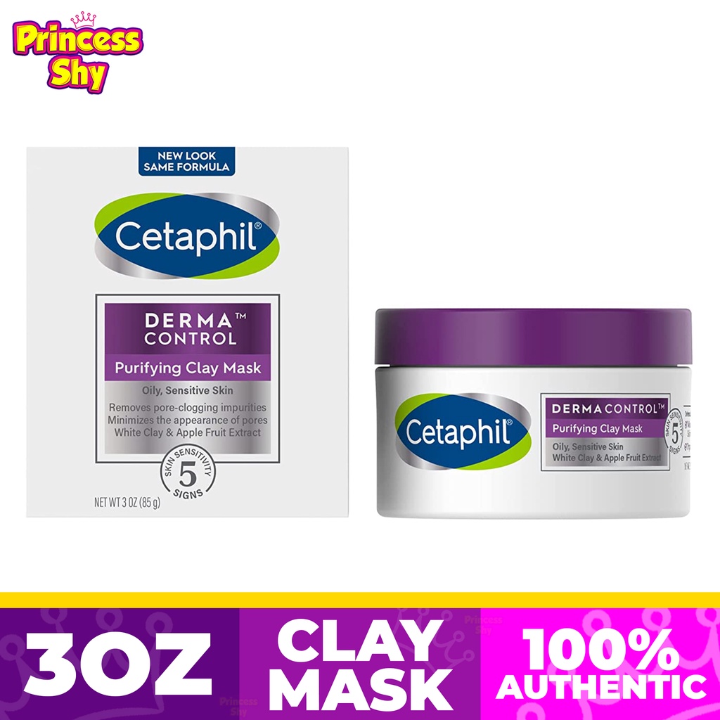 Cetaphil Pro Dermacontrol Purifying Clay Mask 3oz 85g | Shopee Philippines