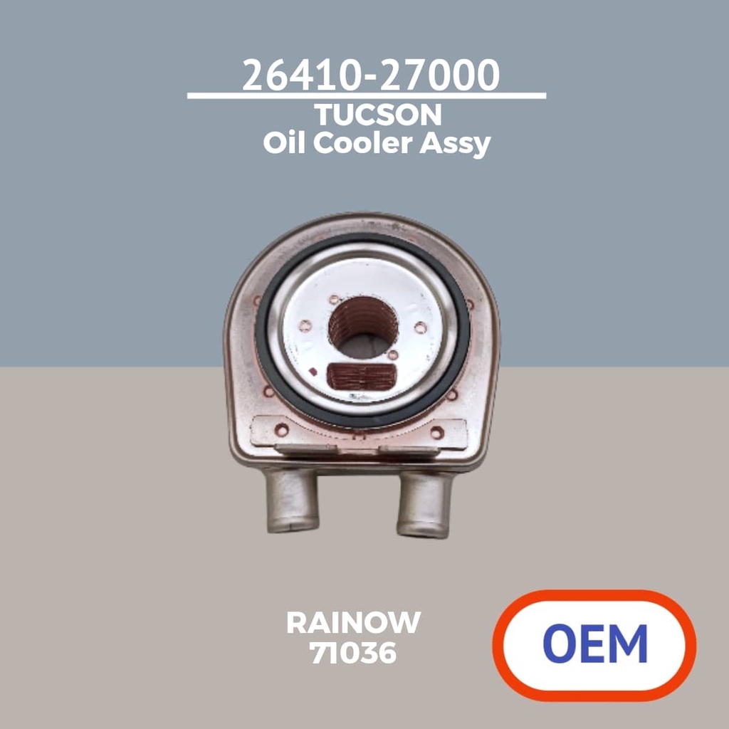 Oil Cooler Assy for HYUNDAI Tucson [OEM] Part #;26410-27000;2641027000 ...