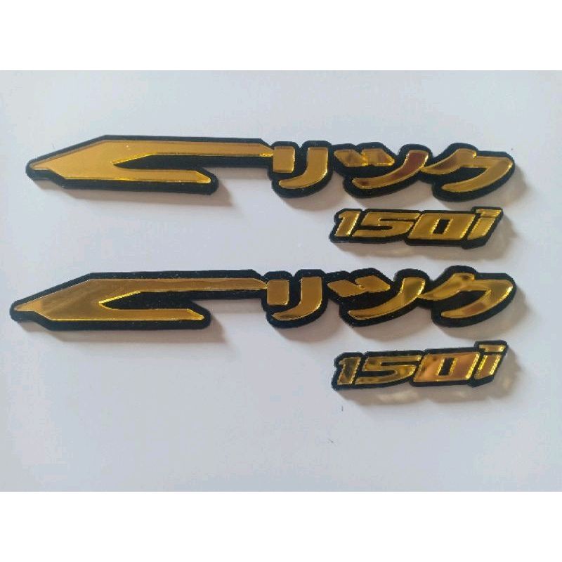 HONDA CLICK 125i & 150i ACRYLIC EMBOSSED EMBLEM JAPAN CONCEPT | Shopee ...