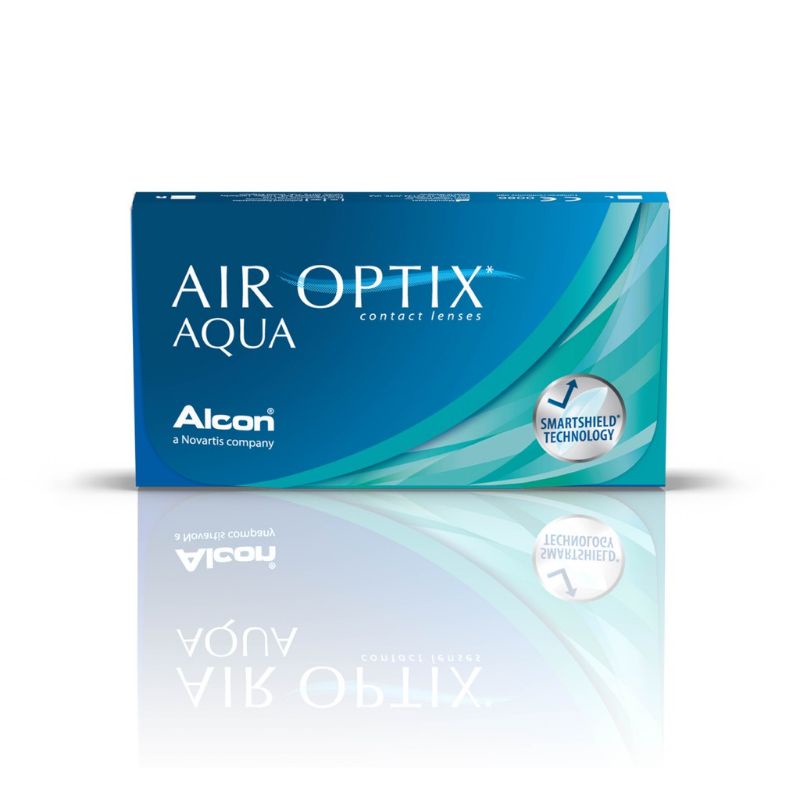 AIR OPTIX Optical Clear Contact Lenses (1 Box Contains 3 Pairs ...