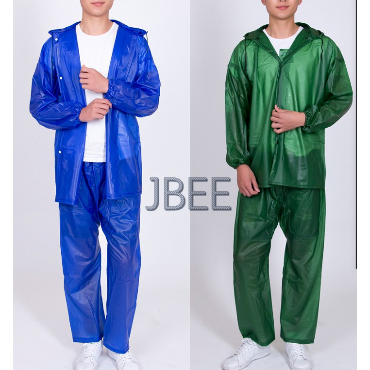 JBEE J0095 Outdoor RainCoat Suit hiking bike motorcycle unisex rain ...