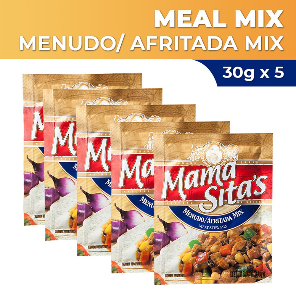 Mama Sita's Meal Mix Menudo/Afritada 30g X 5 R0510 | Shopee Philippines