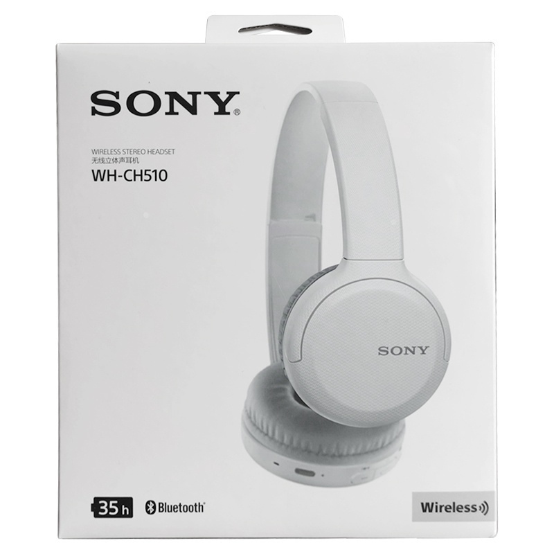 Sony WH-CH510 Wireless Headphones : Bluetooth On Ear Headset With ...