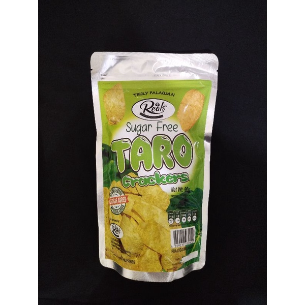 Palawan's Taro Crackers 90g | Shopee Philippines
