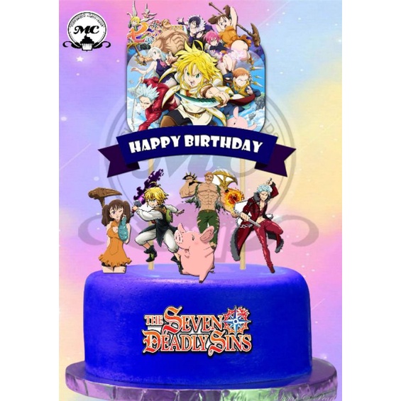 The Seven Deadly Sins Cake Topper | Shopee Philippines