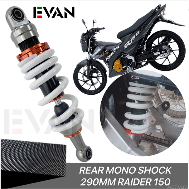 290mm Rear Mono Shock Absorber For Suzuki Raider 150/ R 150 | Shopee ...