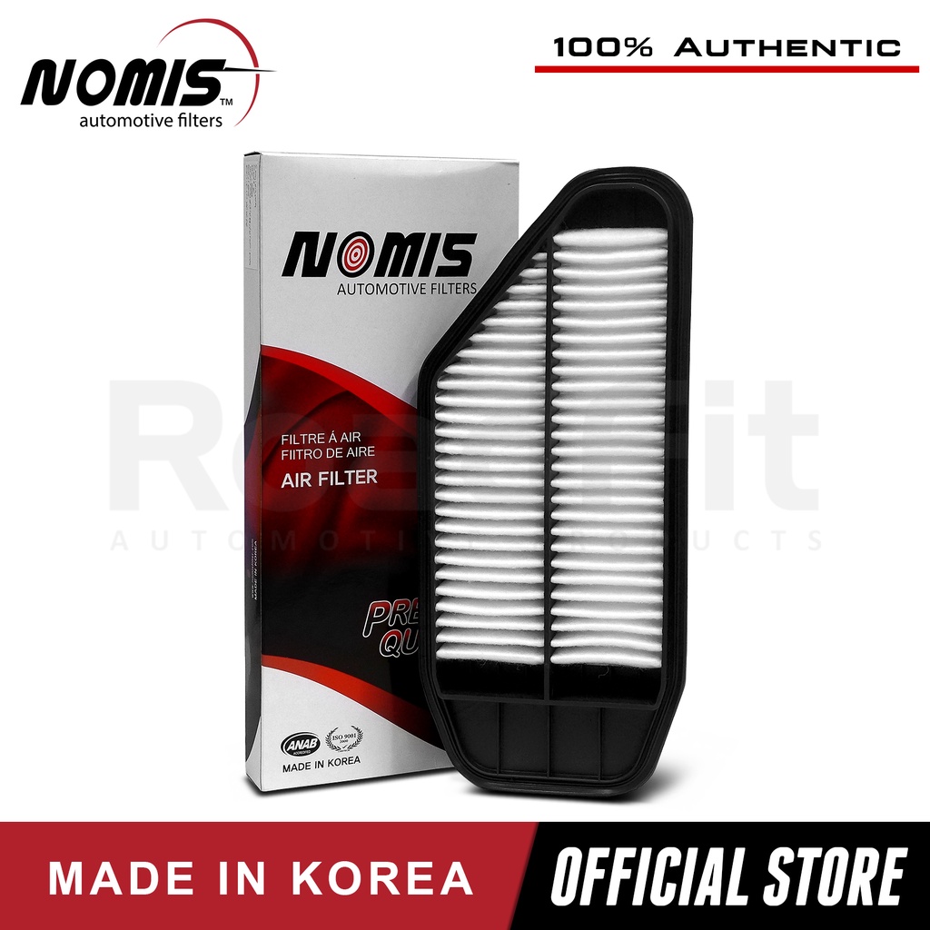 Nomis Air Filter NAIT-191 for Chevrolet Spark 1.2 M300 2009-2015 (A ...