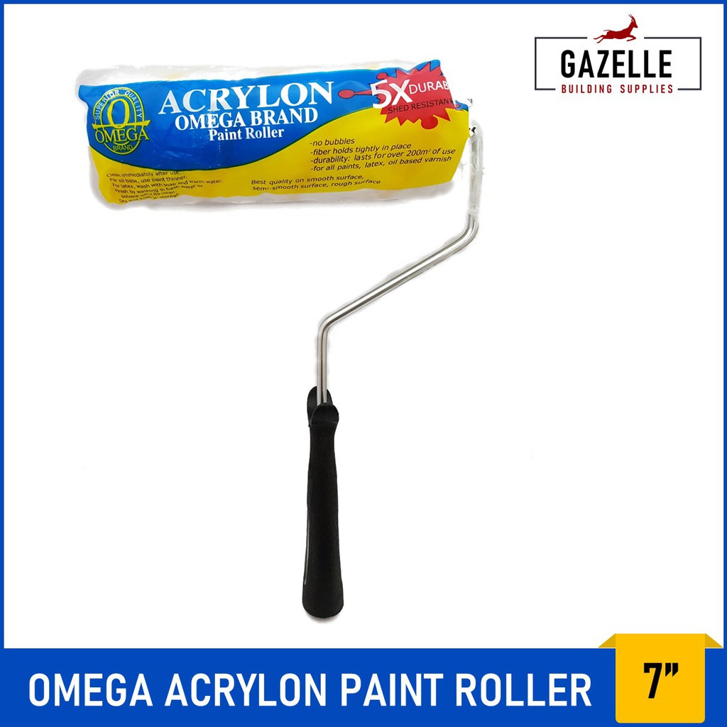Omega Acrylon Paint Roller / Hi-Tech Polyamide Paint Roller - 7 ...