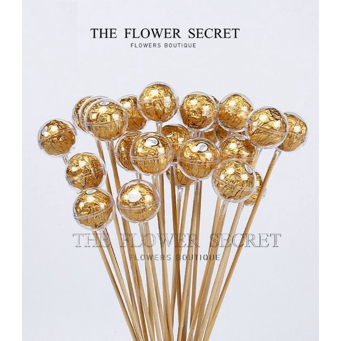 Crystal ball Acrylic Clear ||Ferrero Bouquet||Ferrero Rocher|| Food ...