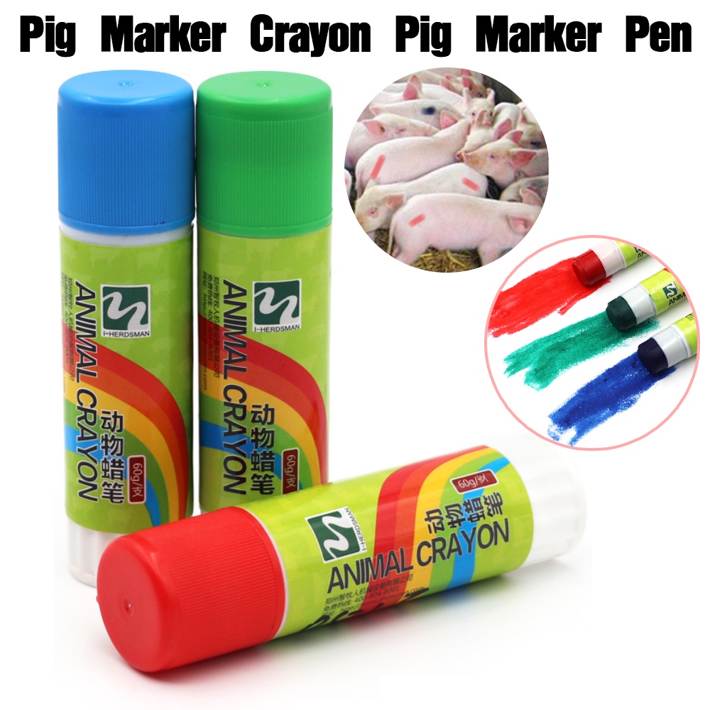 New Pig Marker Crayon Pig Marker Pen Cattle And Sheep Marker Crayon ...