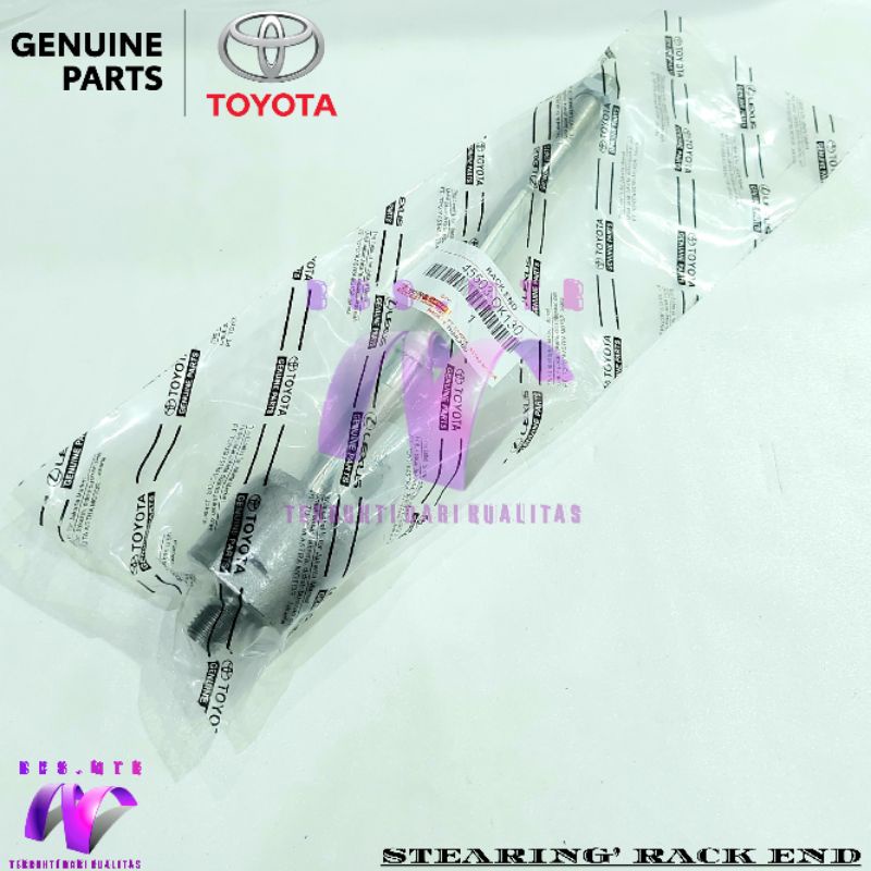 Rack END LONG TIE ROD HILUX REVO-FORTUNER VRZ-INNOVA REBORN ORI ...