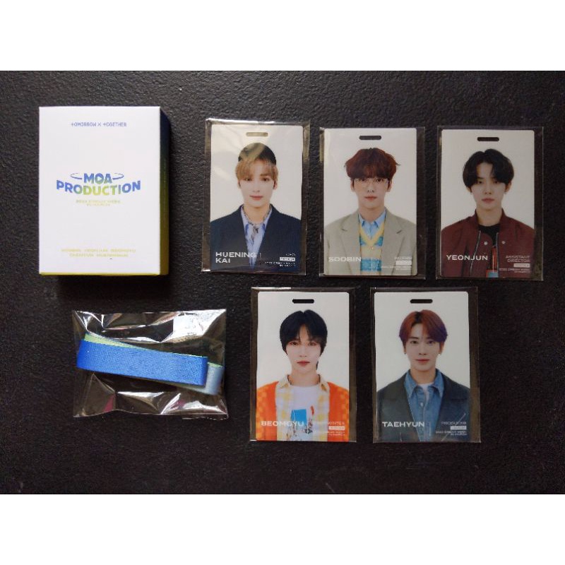 ONHAND TXT FOE TINGI Lucky Draws & Employee ID Cards | Yeonjun Soobin ...