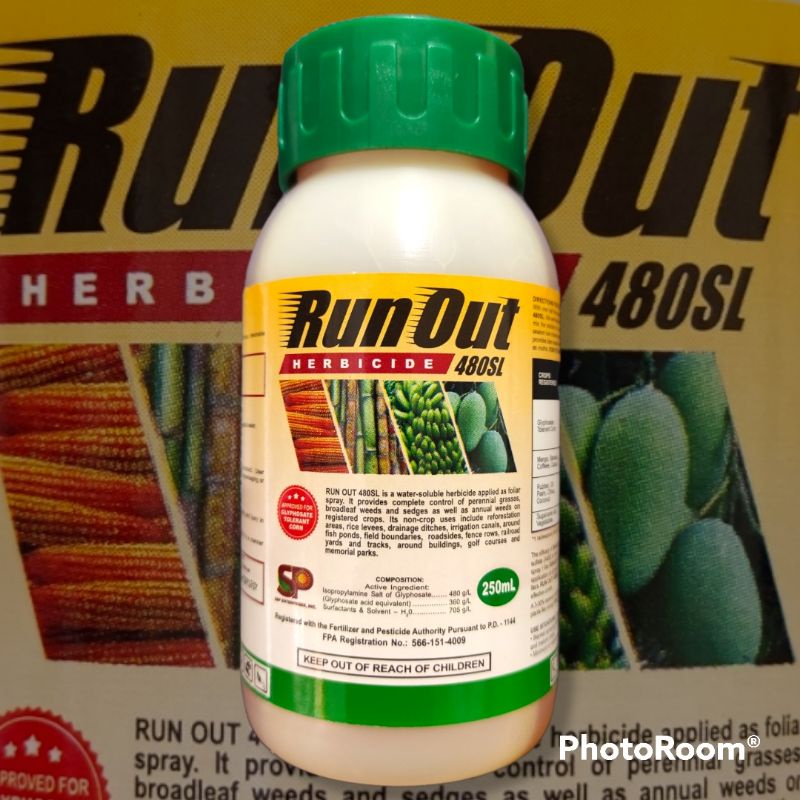 Run Out 480 SL Herbicide 250ml | Shopee Philippines
