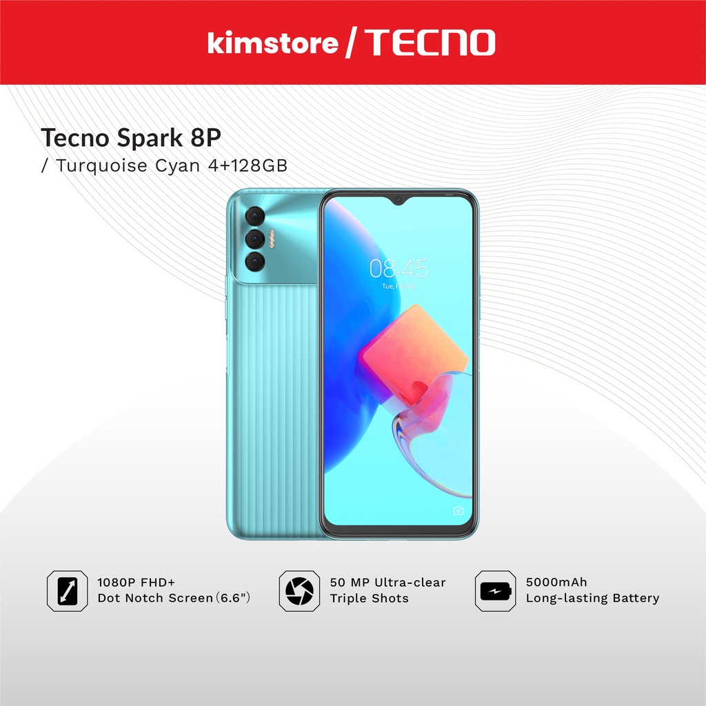Tecno Spark 8P 4GB+128GB | Shopee Philippines