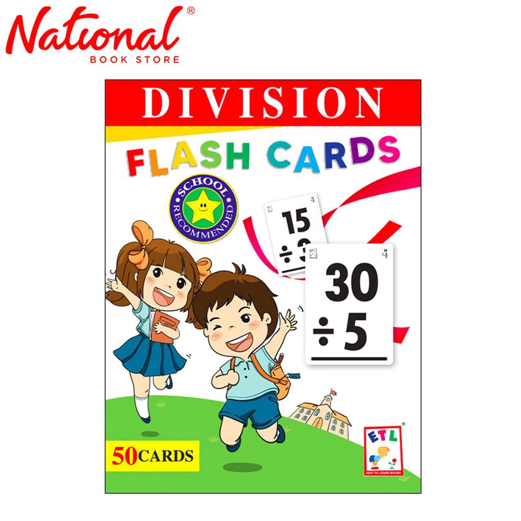 Division Flash Card CFC00031 - Learning Aid for Kids | Shopee Philippines