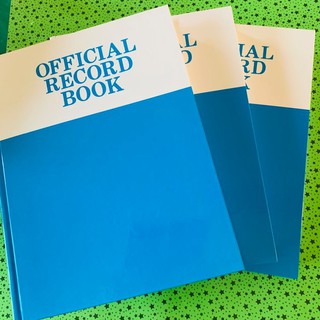 OFFICIAL RECORD BOOK 8.5 inches x 11 inches 500 PAGES with Page Number ...
