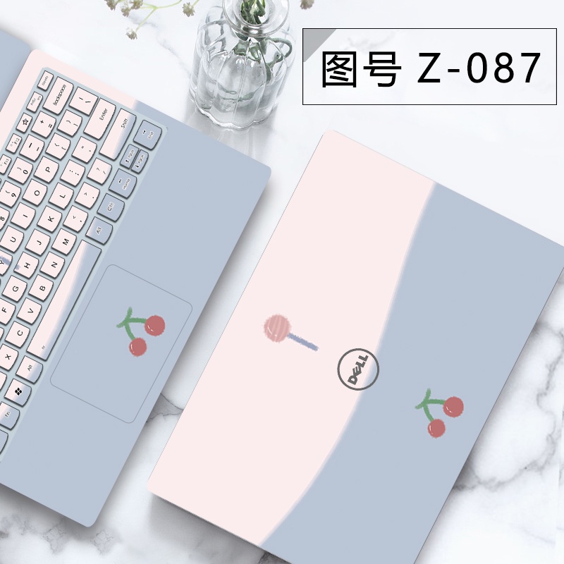 2pcs Cartoon Precut Computer Laptop Notebook Vinyl Skin Sticker for ...