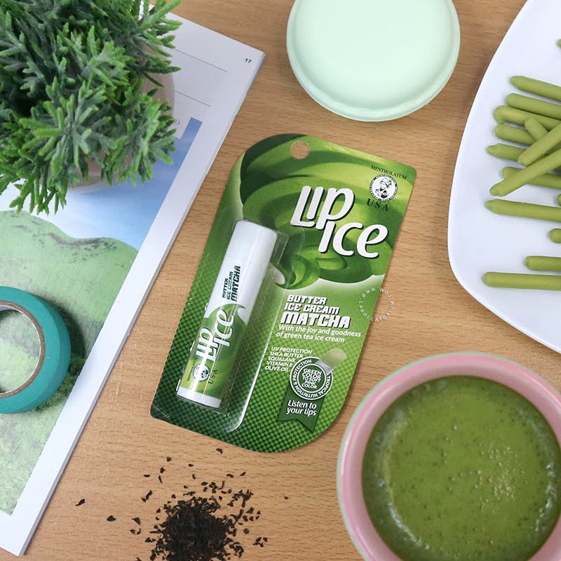 Lip Ice Butter Ice Cream Matcha 4gr | Shopee Philippines