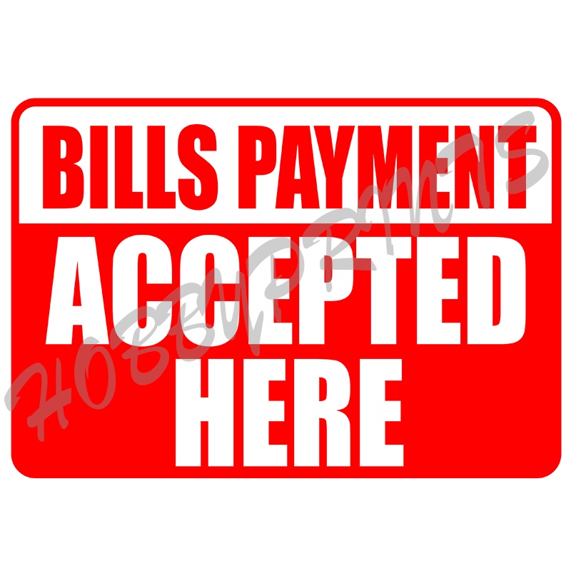 Laminated Signages | Bill Payment | Signages | Sign Boards Laminated ...
