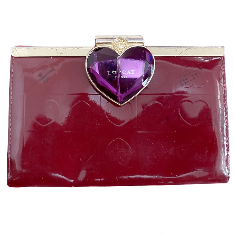 Auth Lovcat Kisslock trifold Wallet | Shopee Philippines