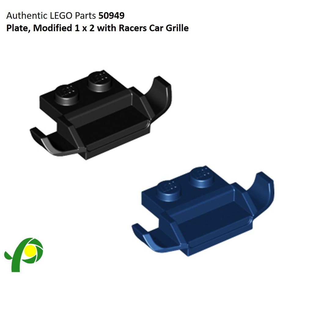 LEGO Parts 50949 Plate Modified 1x2 with Racers Car Grille | Shopee ...