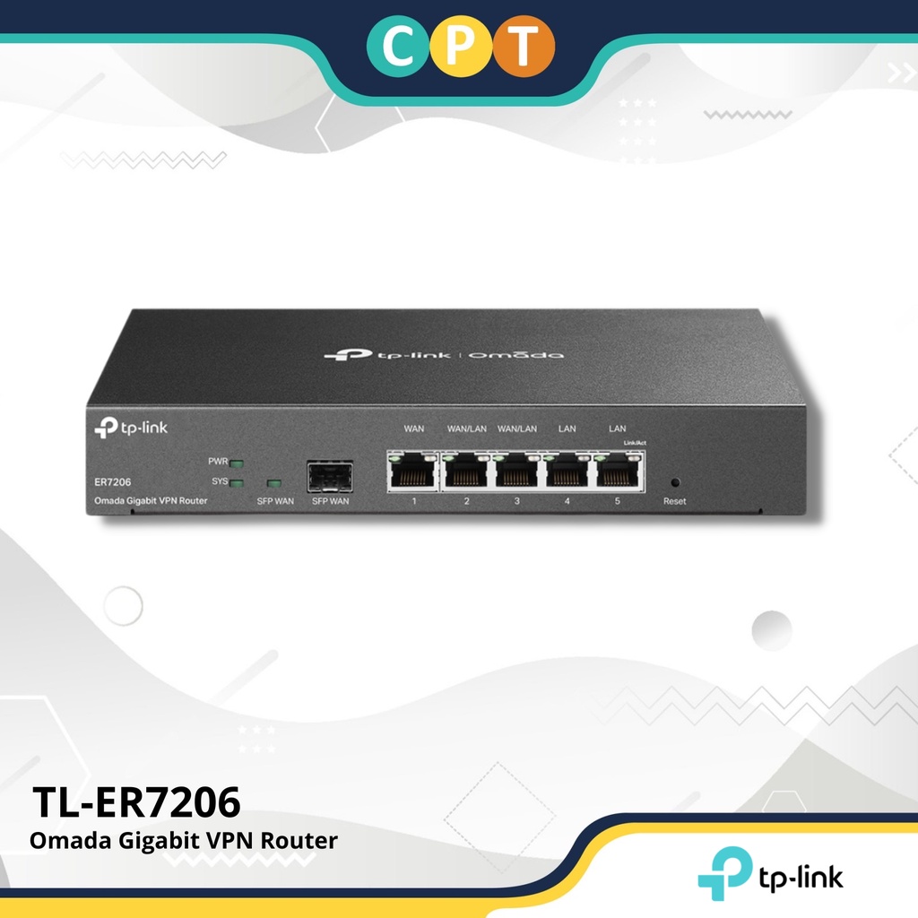 TP-Link ER7206 (TL-ER7206) Omada Gigabit VPN Router | Shopee Philippines