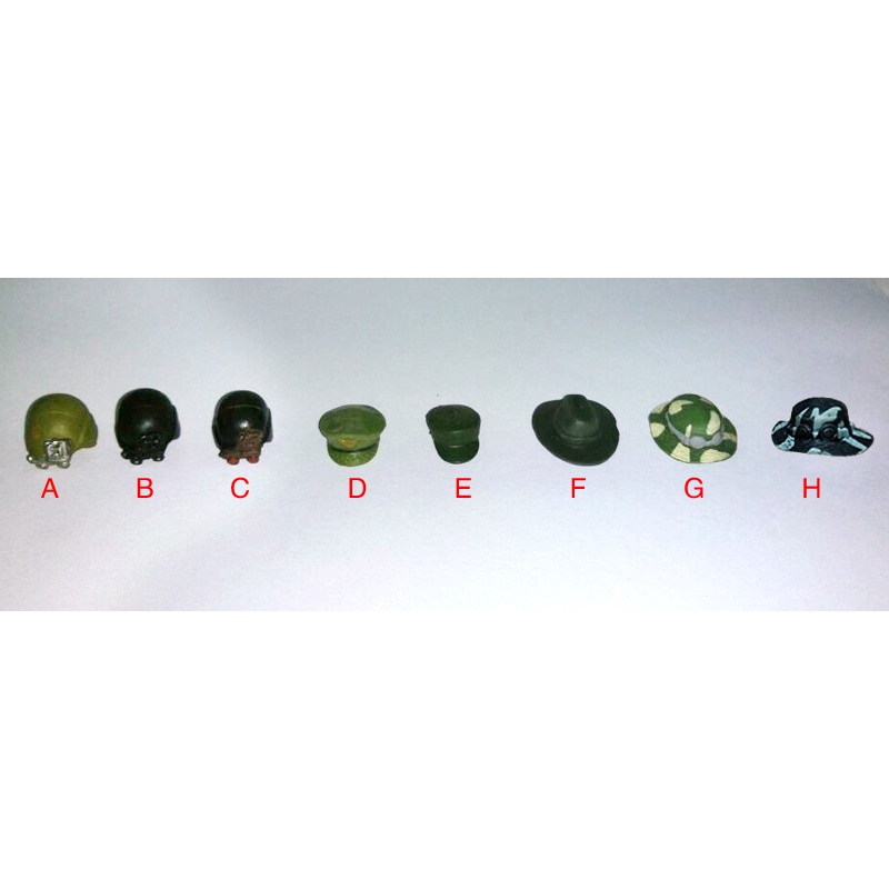 Ins 12.5cm GIJOE Special Forces Soldier Accessories Helmet Hat ...
