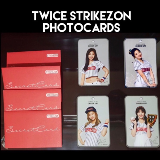 TWICE Strikezon Photocards | Shopee Philippines