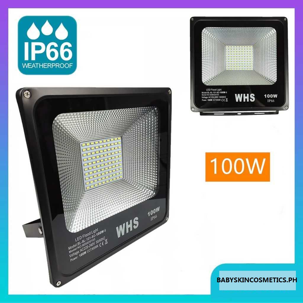 10W,30W,50W,100W LED Flood Light IP66 Waterproof WHS Outdoor COD | Shopee Philippines