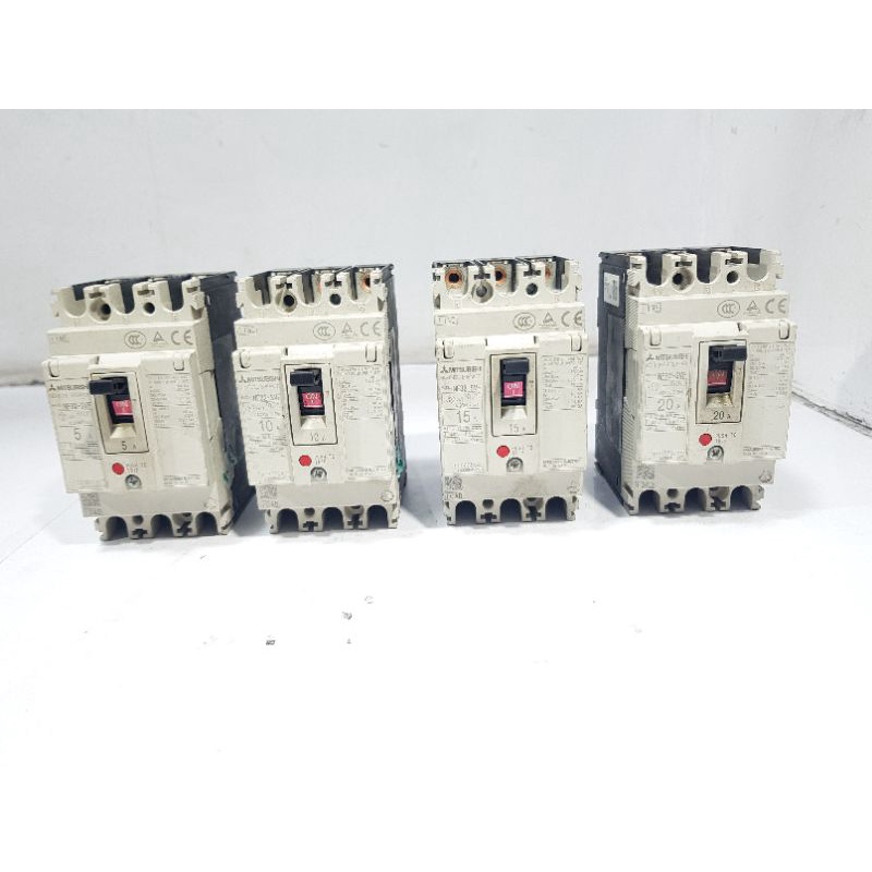 Circuit Breaker 3Phase 5A,10A,15A,20A NF32-SVF MCCB MITSUBISHI(Original ...