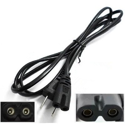 Universal Power Cable 2 Prong AC Wall Cable for LED LCD TV Printer ...