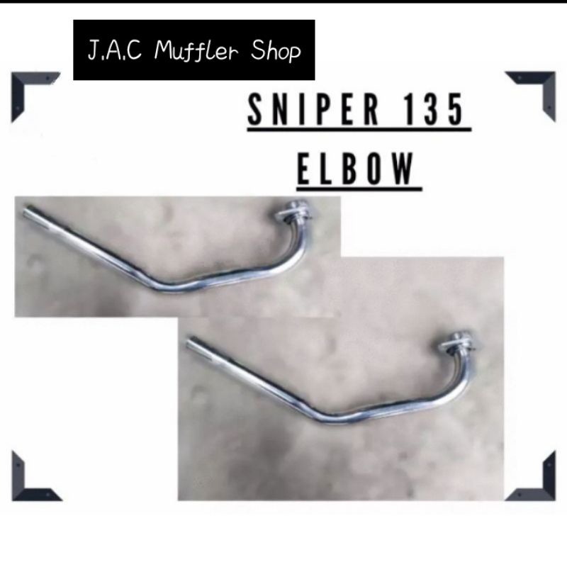 Sniper 135 MX Stainless Stock Elbow | Shopee Philippines