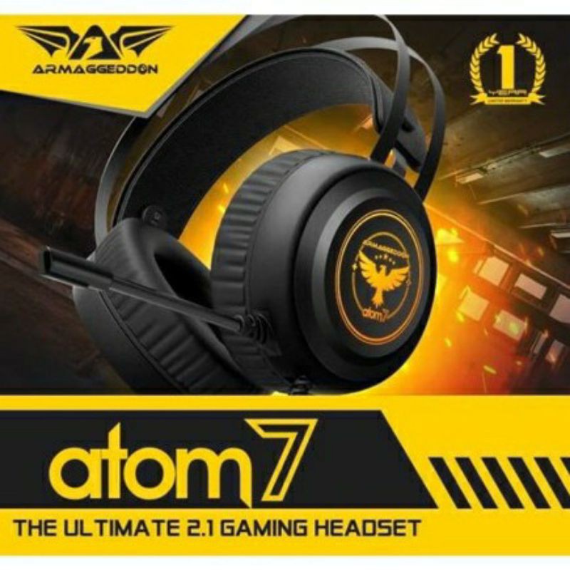 Armaggeddon 2.1 Gaming headset Atom 7 {Original} | Shopee Philippines