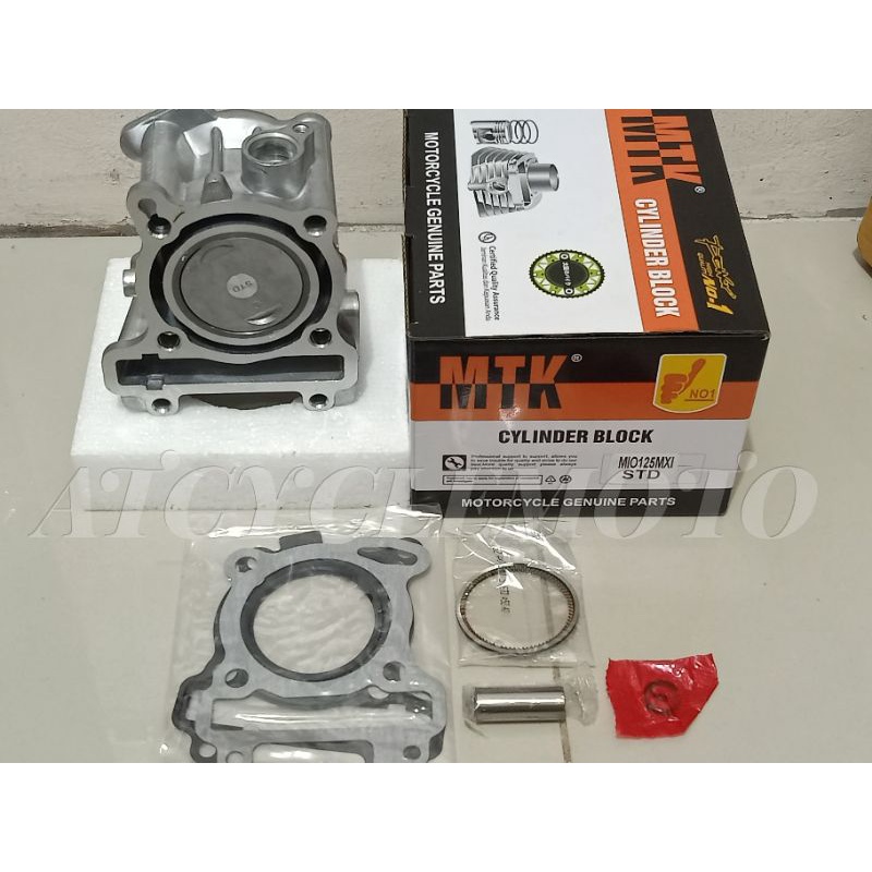 MTK CYLINDER BLOCK SET FOR MIO 125 MX I STANDARD SIZE | Shopee Philippines