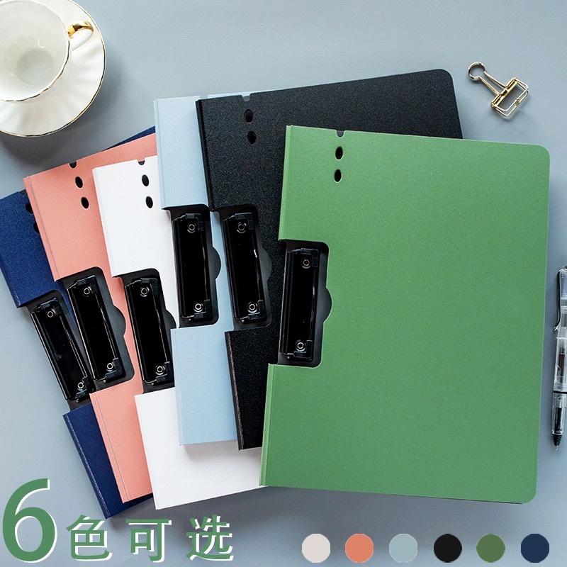 A4 Waterproof Foldable Clip File Thick Cover Folder Office Supply ...