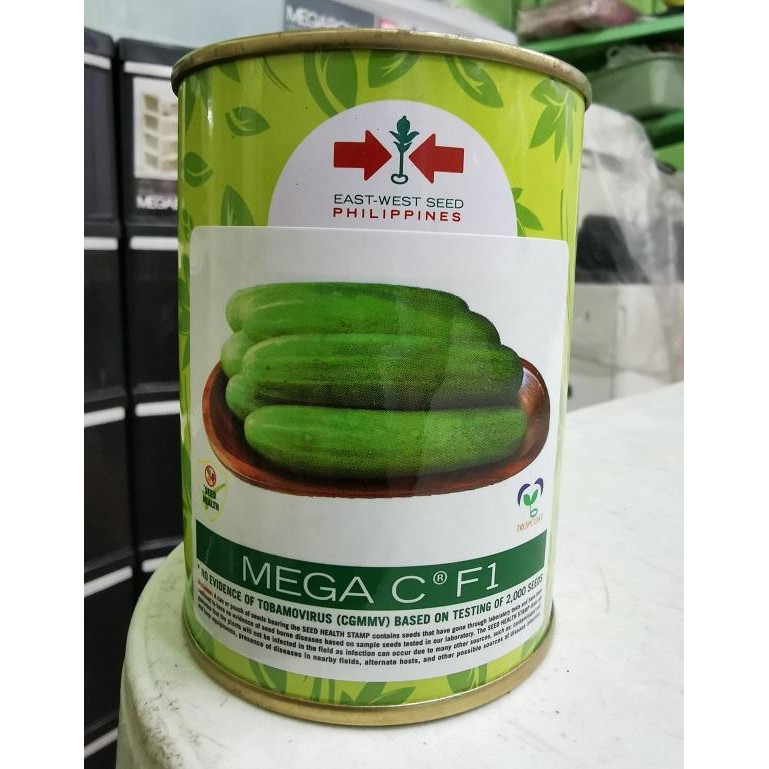 MEGA C F1 CUCUMBER SEEDS BY EASTWEST (50 GRAMS CAN) | Shopee Philippines