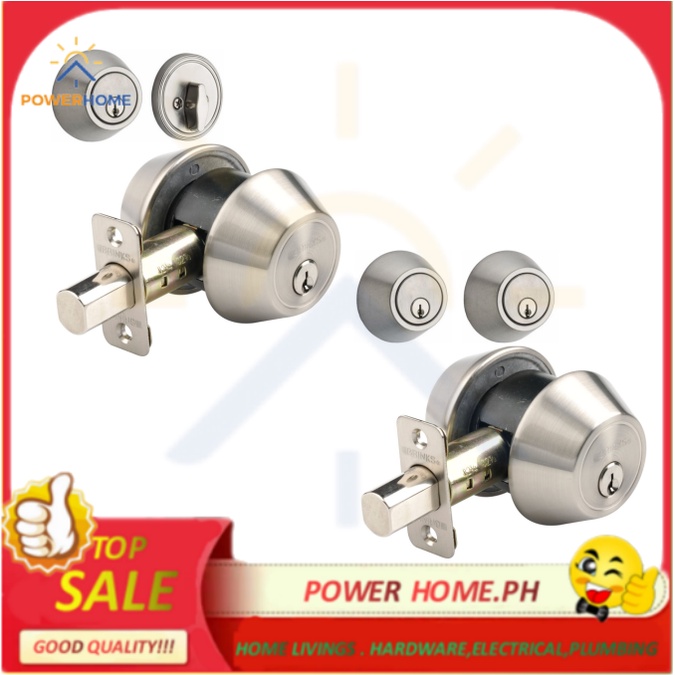 DEAD BOLT High Security Single Cylinder Deadbolt Lock Entrance Lockset ...