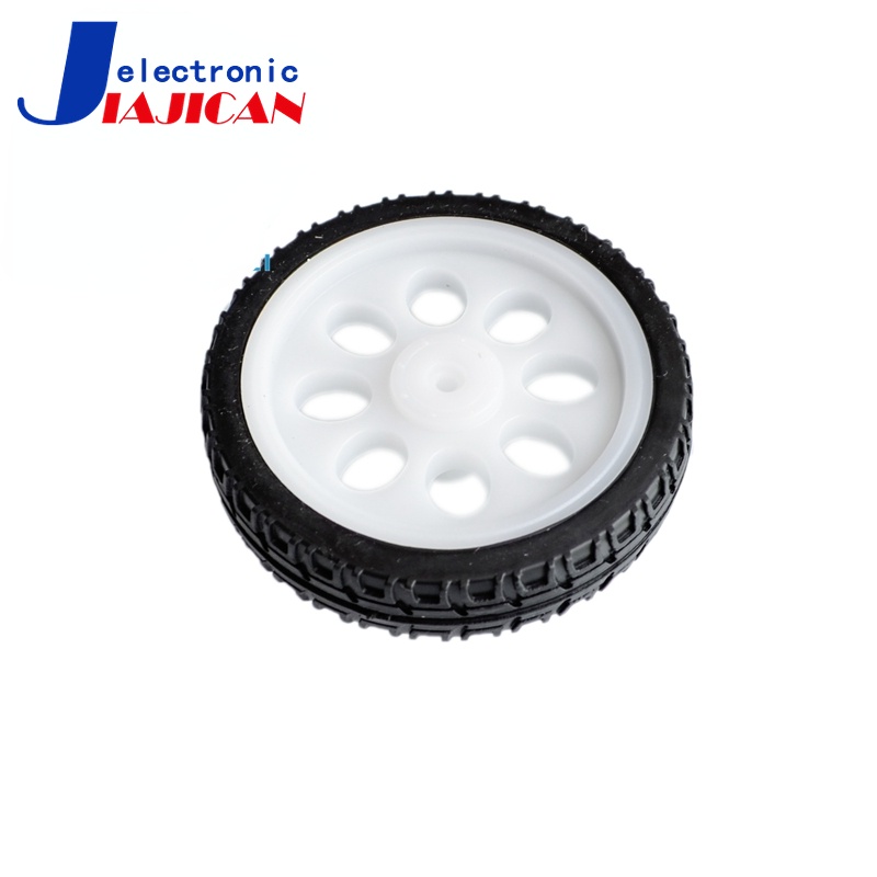 DIY Wheel robot Tire TT Motor Smart Car Platform Electronic Design Toy ...