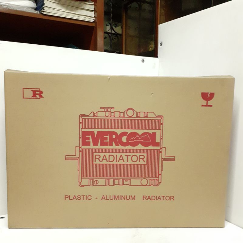 EVERCOOL RADIATOR ASSEMBLY MITSUBISHI LANCER GLX 1.6L 97-02' (A/T ...