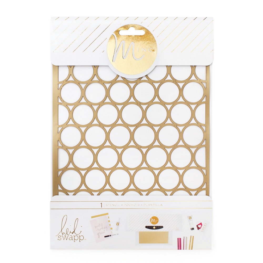 Heidi Swapp Minc Stencil Circles | Shopee Philippines
