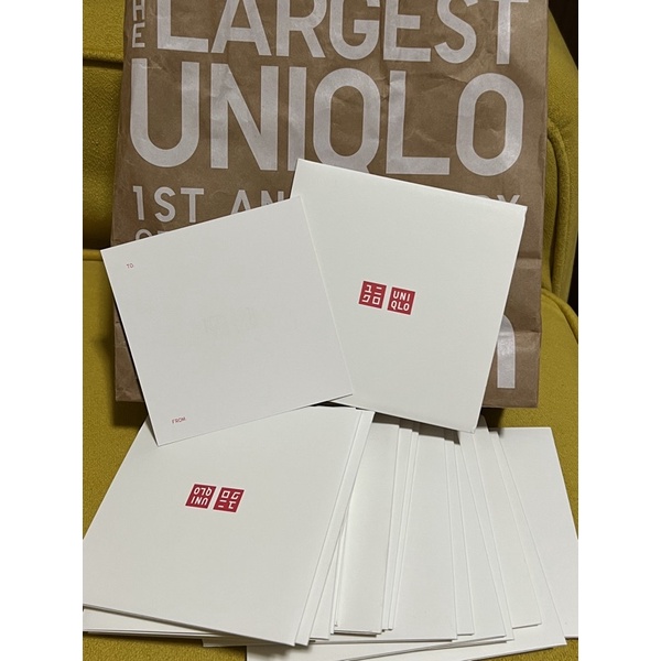 Uniqlo greeting card | Shopee Philippines